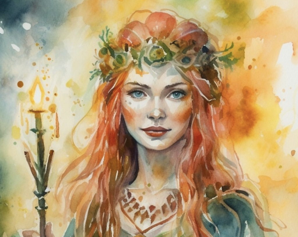 Brigid: Celtic Goddess of the Sacred Flame | Sacred Wisdom Society ...